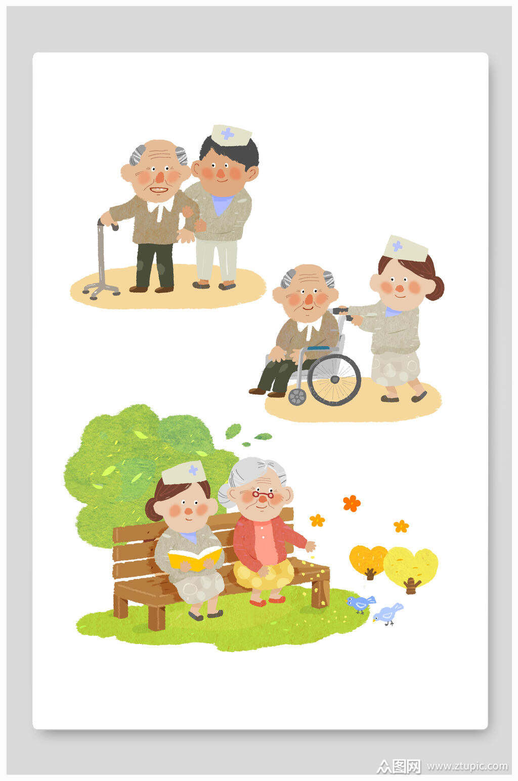 养老院简图,养老院图片_大山谷图库