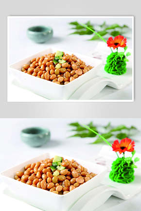 新鲜茄汁黄豆摄影图片素材下载-众图网
