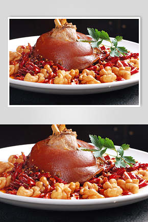 麻花香辣肘子高清图片素材下载-众图网