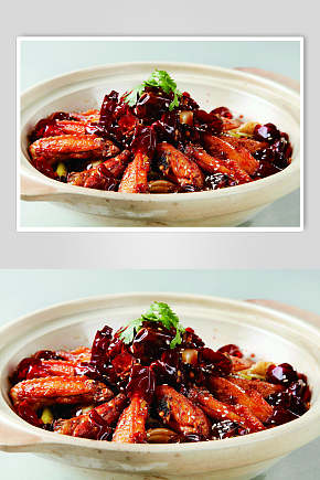 香辣鸡翅餐饮食品图片素材下载-众图网