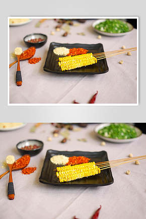 新鲜烤玉米图片素材下载-众图网
