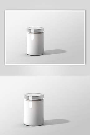 圆筒罐子样机素材下载-众图网