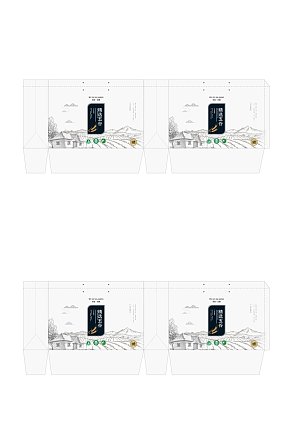 白色产品矢量包装平面展开图素材下载-众图网