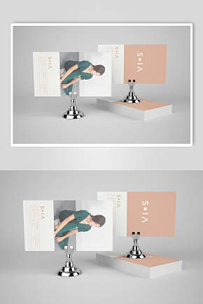 光雕小清新服装吊牌样机素材下载-众图网