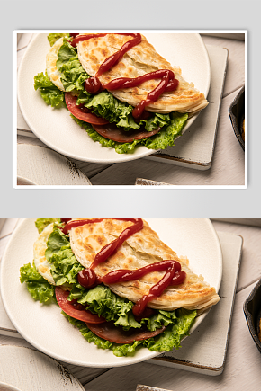 台湾特色小吃手抓饼食物美食摄影图片模板下载-编号4953029-众图网