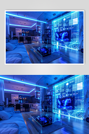 AI数字艺术智能家居家具家装摄影图素材下载-众图网