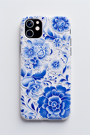 AI数字艺术手机壳图片样机素材下载-众图网