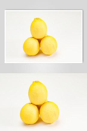 新鲜柠檬黄柠檬水果鲜果摄影图片模板下载-编号4919281-众图网