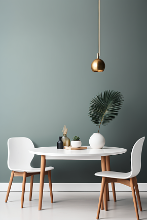 AI数字艺术室内家具桌椅图片素材下载-众图网