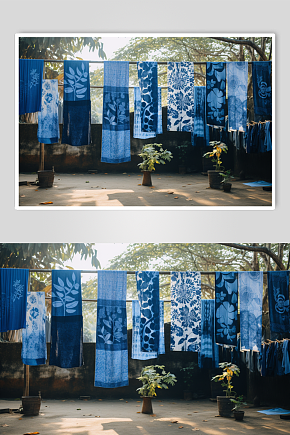 AI数字艺术扎染摄影图素材下载-众图网