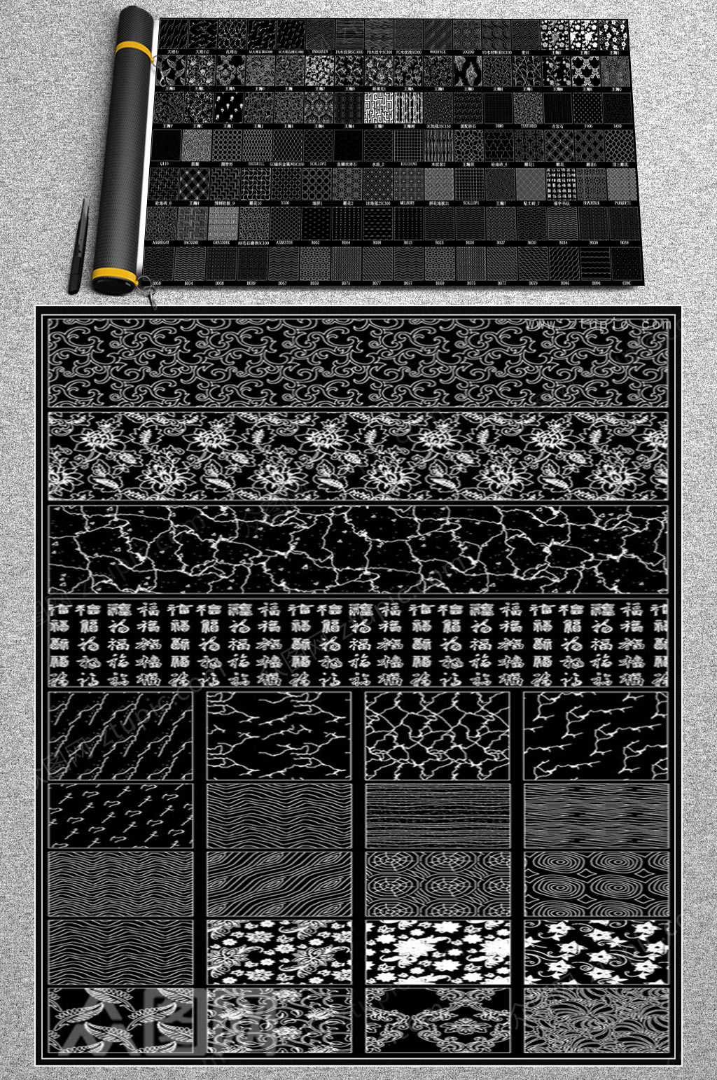 cad填充图案素材_cad填充图案模板_cad填充图案设计图片免费下载-众图网