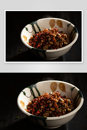 紫苏爆牛蛙高清摄影图模板下载-编号10011081-众图网