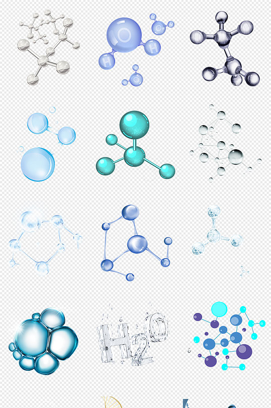 分子素材_分子模板_分子设计图片免费下载-众图网
