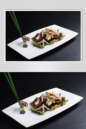 干拌鱿鱼美食摄影图片素材下载-众图网