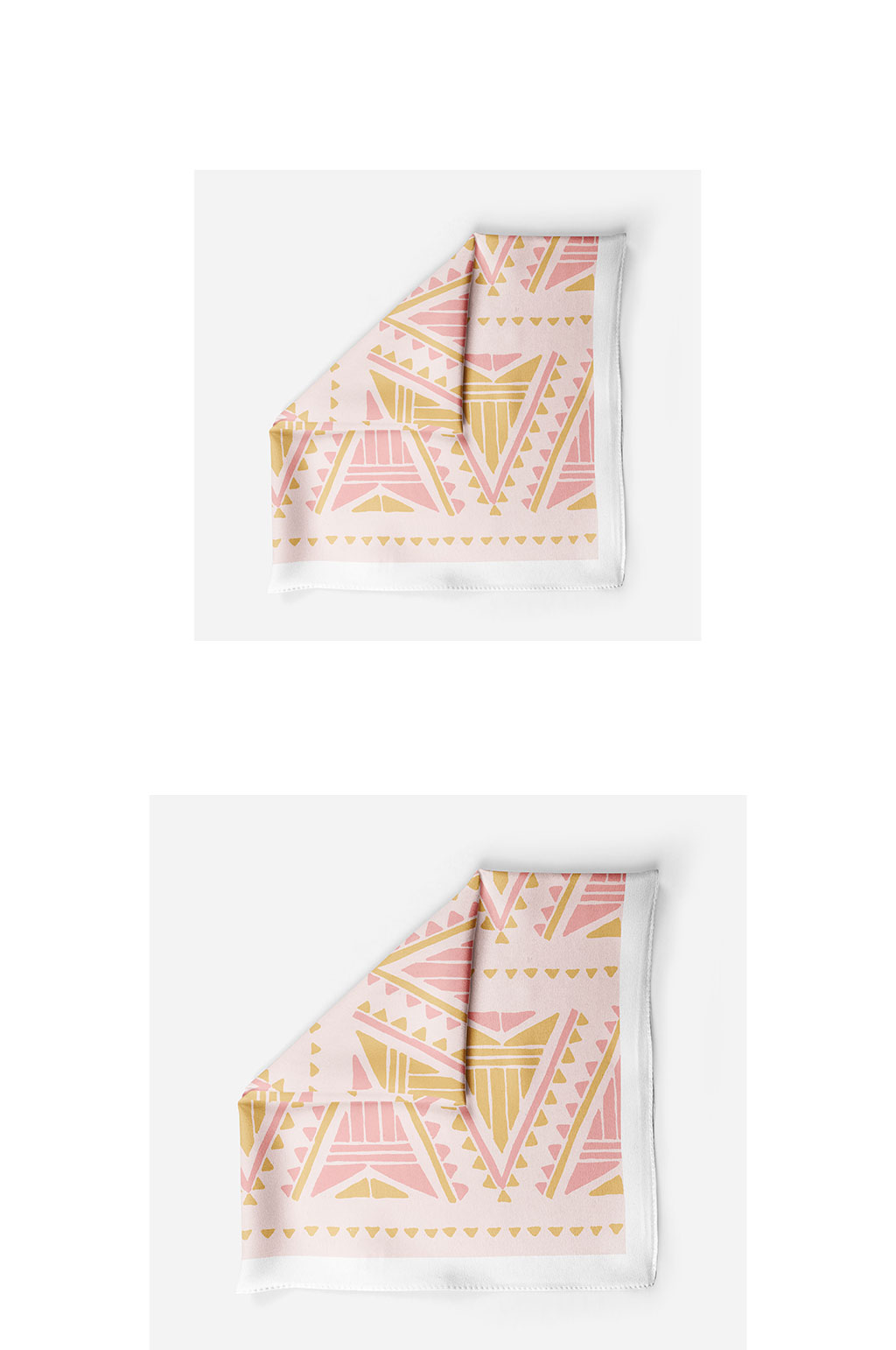 丝巾折叠展示宣传素材下载-众图网