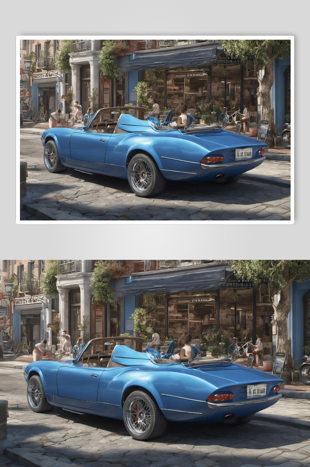 数字艺术酷炫蓝色超跑模板下载-编号5510037-众图网