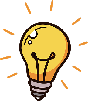 卡通灯泡创意PNG免扣素材灯泡图案素材下载-众图网