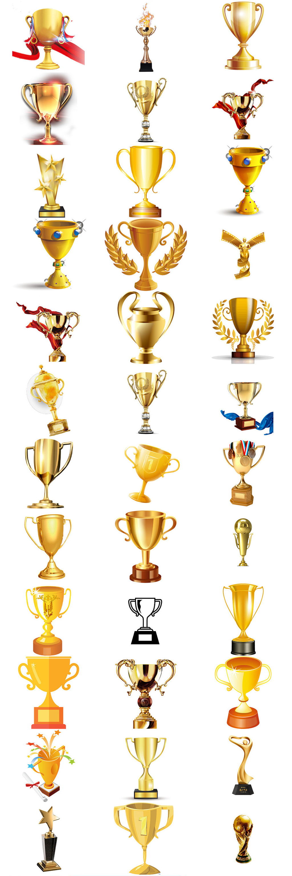 金属奖杯奖章素材金牌杯免抠png素材模板下载-编号1502705-众图网