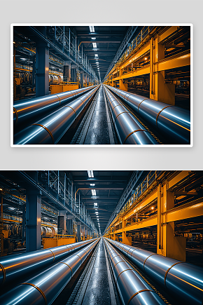 现代化科技感生产车间场景素材下载-众图网