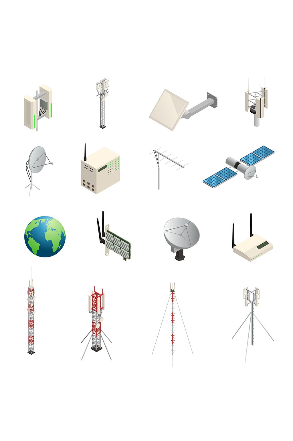 信号塔矢量图素材_信号塔矢量图模板_信号塔矢量图设计图片免费下载-众图网