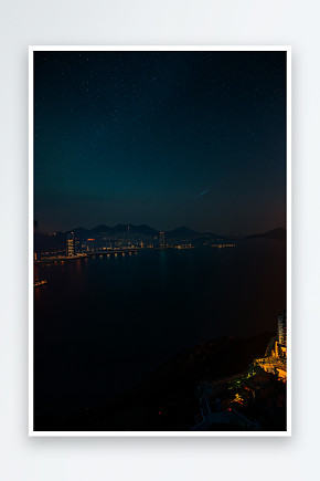 香港废墟的星夜奇观素材下载-众图网