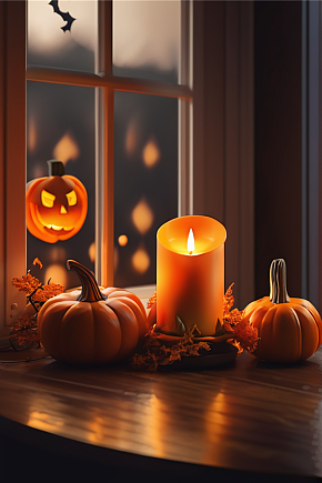 插画风万圣节数字艺术素材下载-众图网