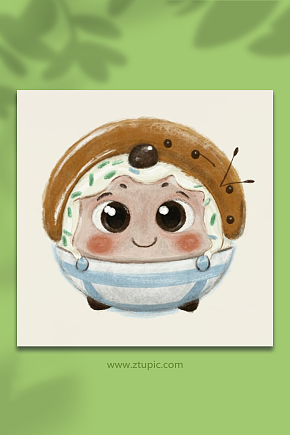 数字艺术卡通可爱元素图案图片模板下载-编号5566505-众图网