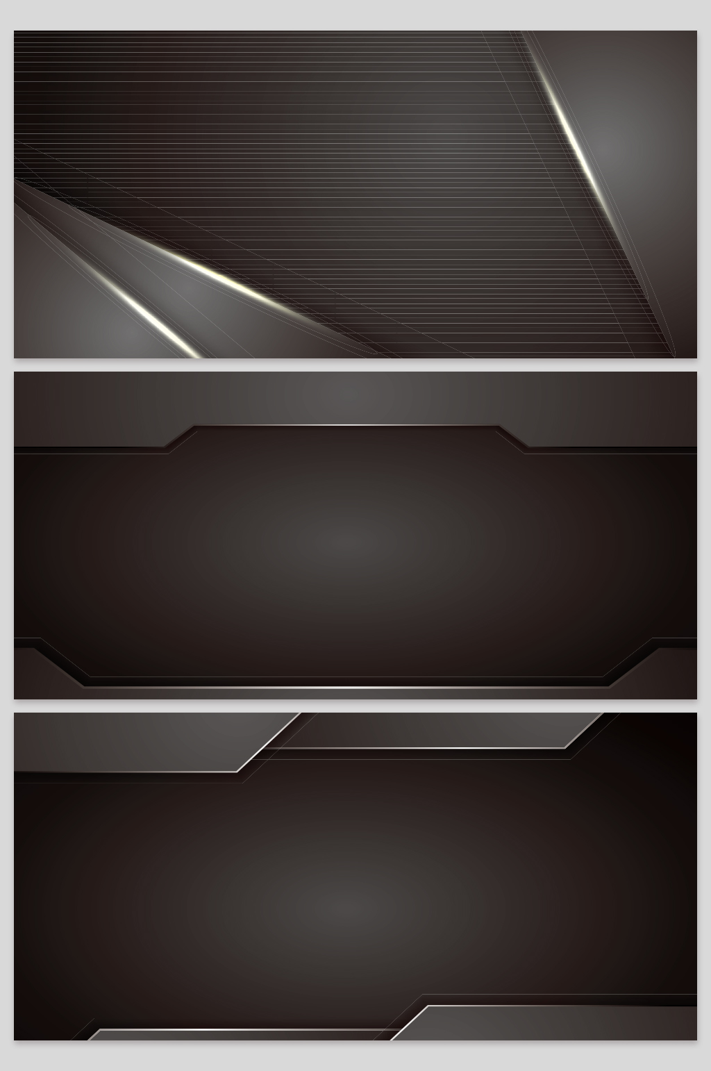 创意矢量黑色金边质感多边形模板下载-编号1889242-众图网