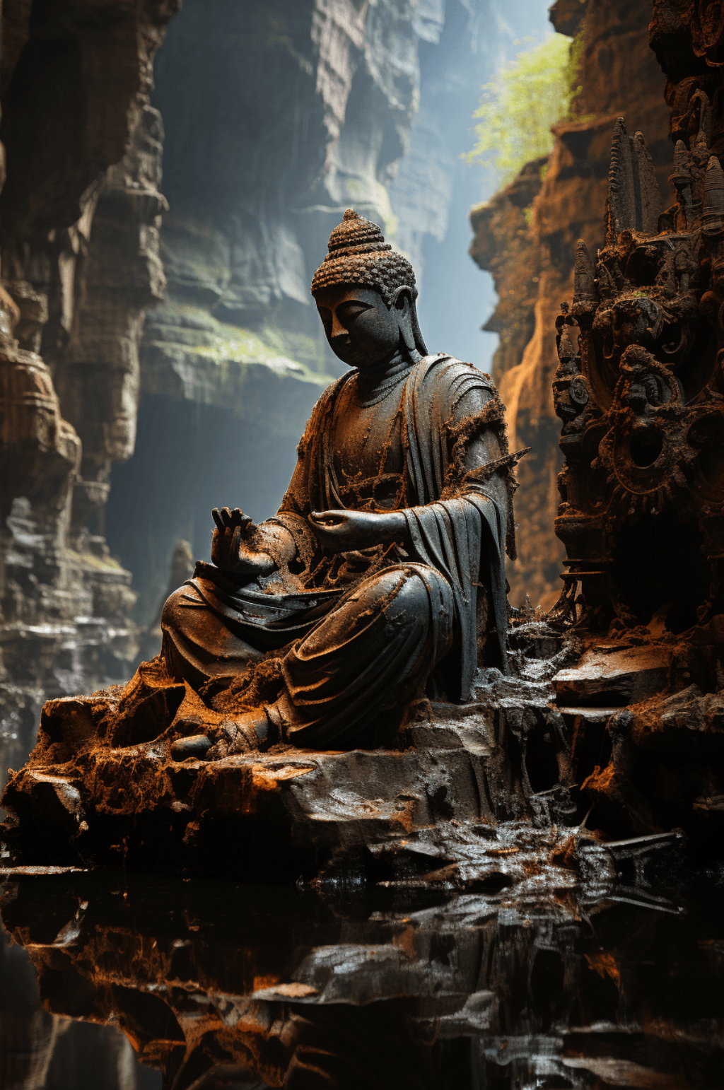 数字艺术创意石雕雕塑图片模板下载-编号5329301-众图网