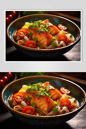 鱼排面美食摄影图片模板下载-编号5410249-众图网