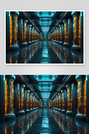 现代化科技感建筑背景素材下载-众图网