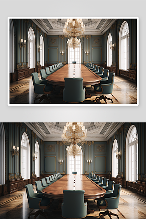 豪华的商务办公会议室素材下载-众图网