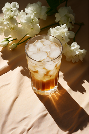 AI数字艺术餐厅饮品奶茶咖啡摄影图素材下载-众图网