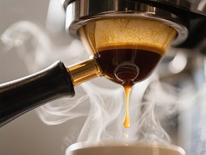 咖啡机萃取浓郁咖啡素材下载-众图网
