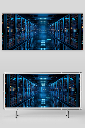 科技感智能数据库背景素材下载-众图网