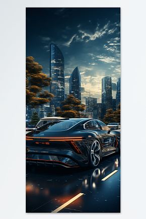 科技未来汽车摄影图片素材下载-众图网