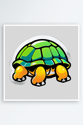 自然生态的乌龟插画设计素材下载-众图网