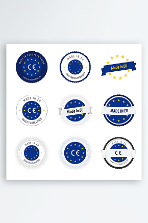 欧盟国旗图标标志素材下载-众图网