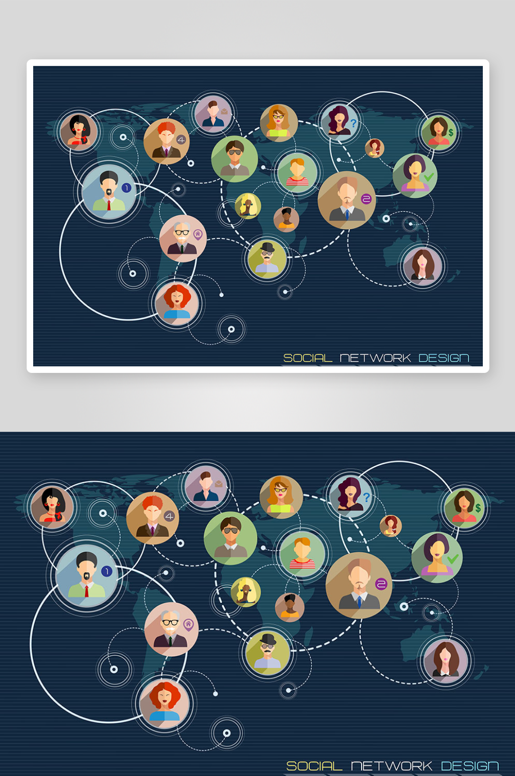 社交网络社交媒体素材下载-众图网