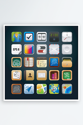 手机APP软件应用图标素材下载-众图网