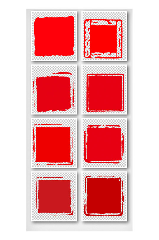 免扣红色印章设计素材模板下载-编号3095454-众图网