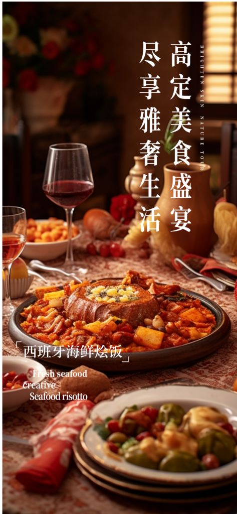 餐饮美食海鲜烩饭海报PS2018模板下载-编号6118337-众图网