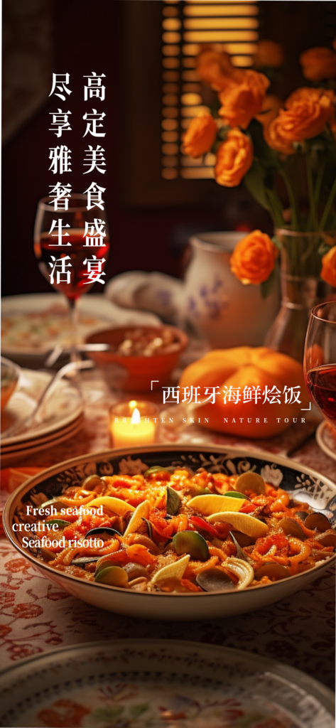 餐饮美食海鲜烩饭海报PS2018模板下载-编号6118352-众图网