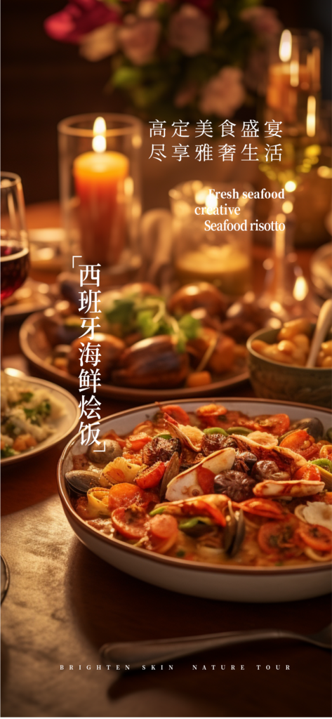 餐饮美食海鲜烩饭海报PS2018模板下载-编号6118368-众图网