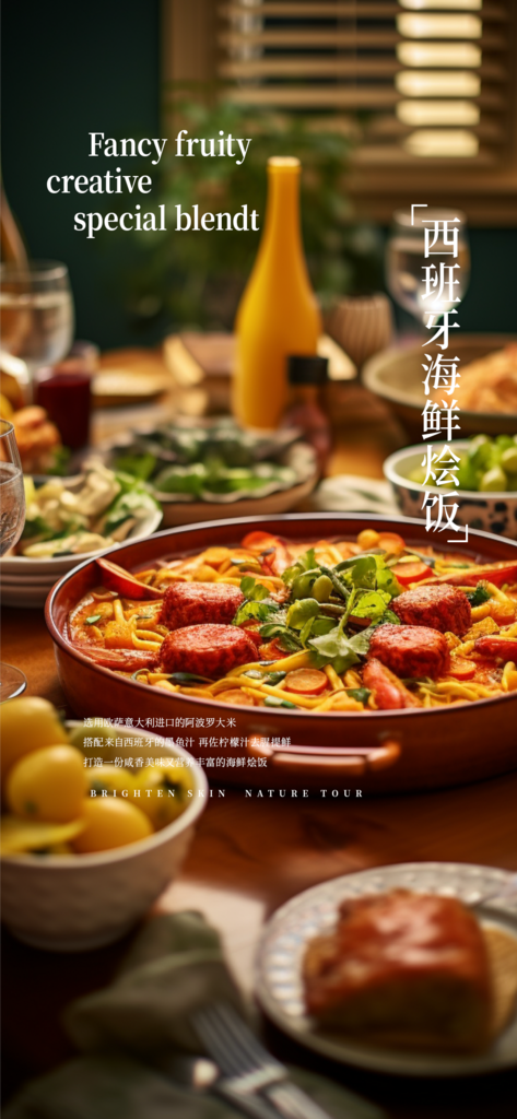 餐饮美食海鲜烩饭海报PS2018模板下载-编号6118371-众图网