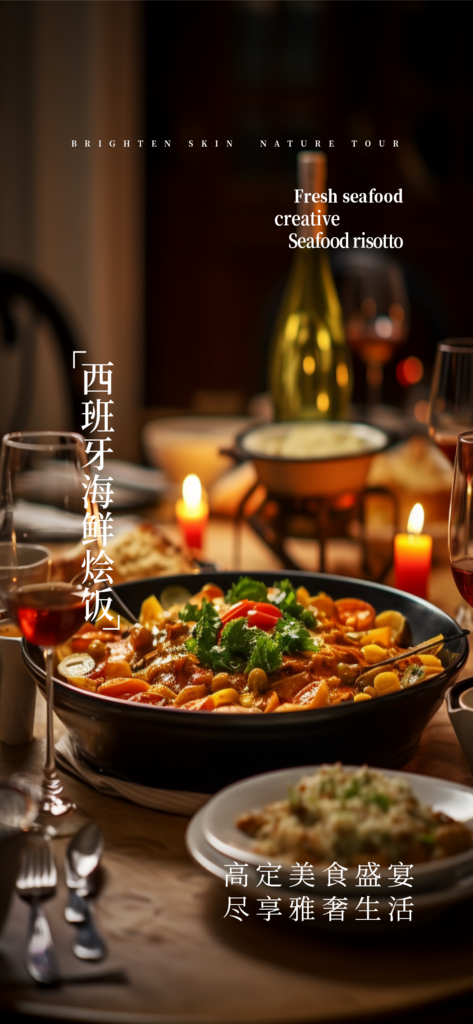 餐饮美食海鲜烩饭海报PS2018模板下载-编号6118375-众图网