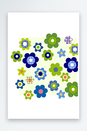 矢量花纹几何水彩底纹背景模板下载-编号9349061-众图网