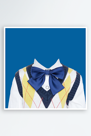 儿童大头像证件照服装模版素材下载-众图网