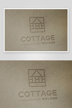 创意大气LOGO样机展示素材下载-众图网