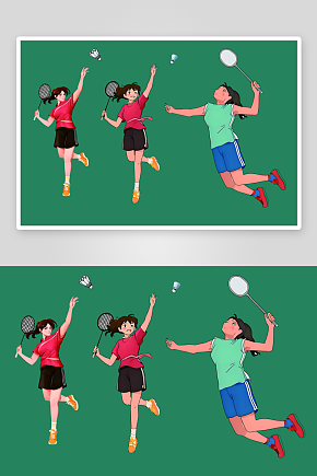 羽毛球羽毛球招生体育素材下载-众图网